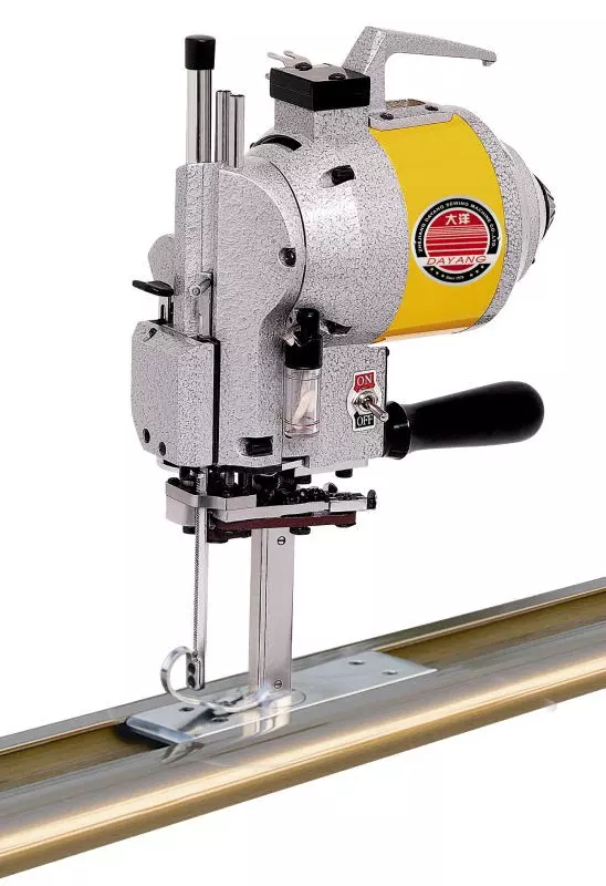 5" Straight Fabric Cutting Machine With 96" Rail