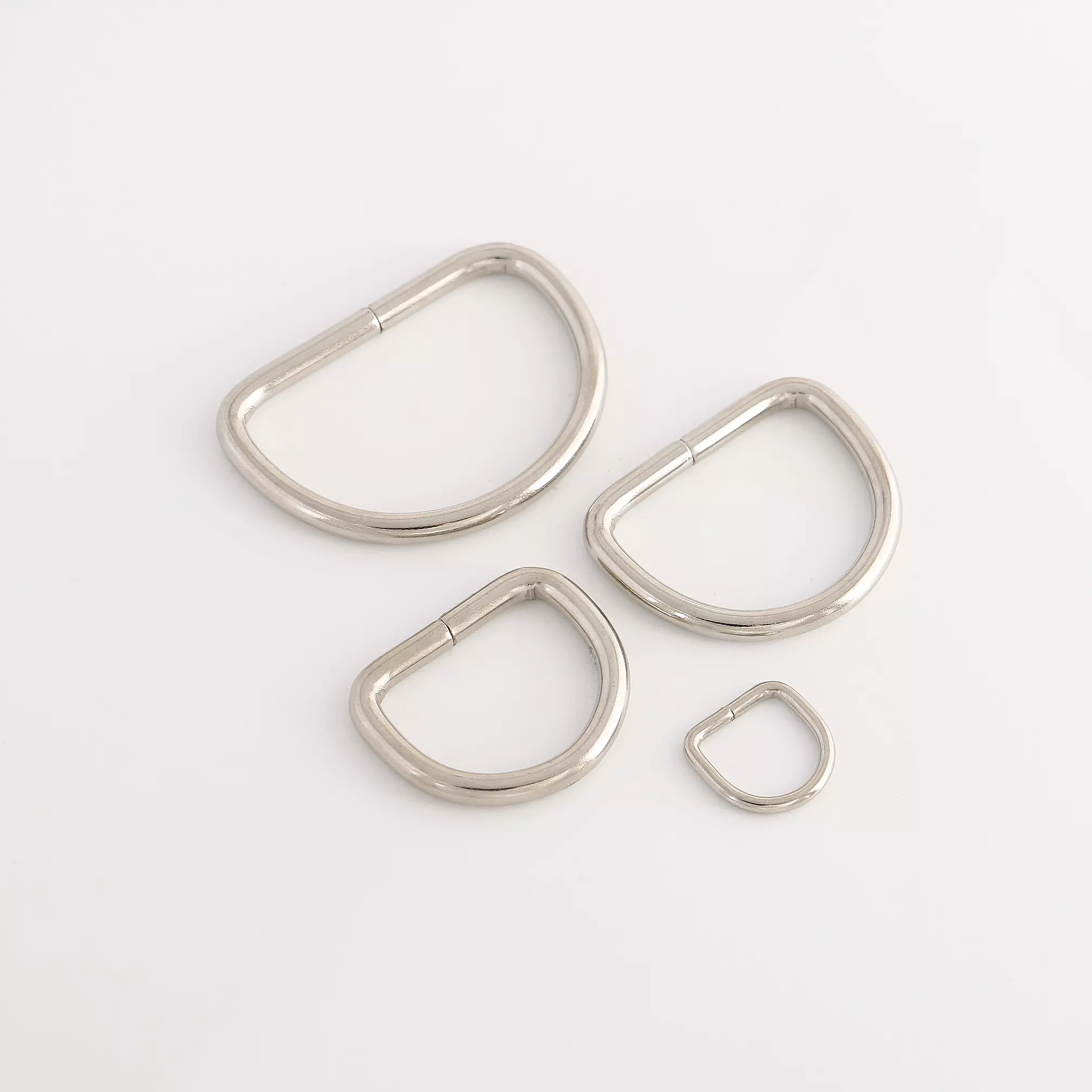 Non Welded Metal Ring - D-Ring
