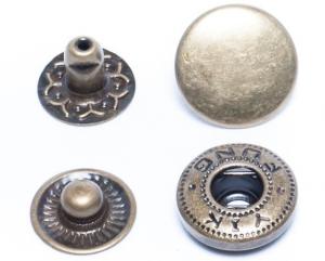 Double Cap Ring Snaps