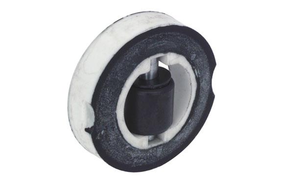 Rubber Mounted Roller, Complete. For: Eastman Straight Knives Model ...